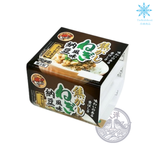 Kogashi Negi Fuumi Natto (Fermented Soy Beans with Roasted Green Onion ...